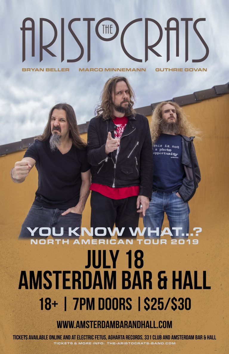 Aristocrats w. Travis Larson Band - Amsterdam Bar and Hall