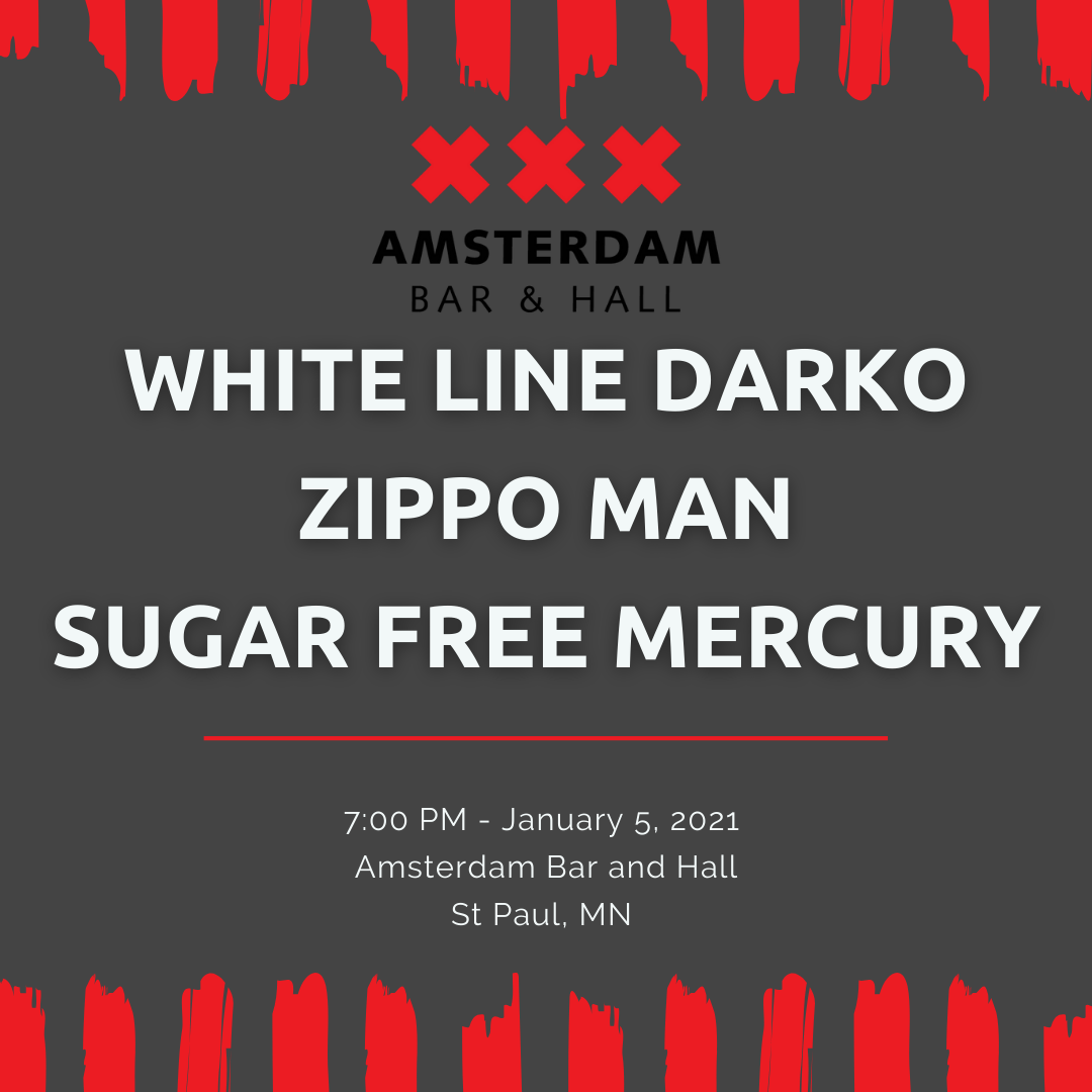 Amsterdam Presents… White Line Darko with Zippo Man and Sugar Free ...