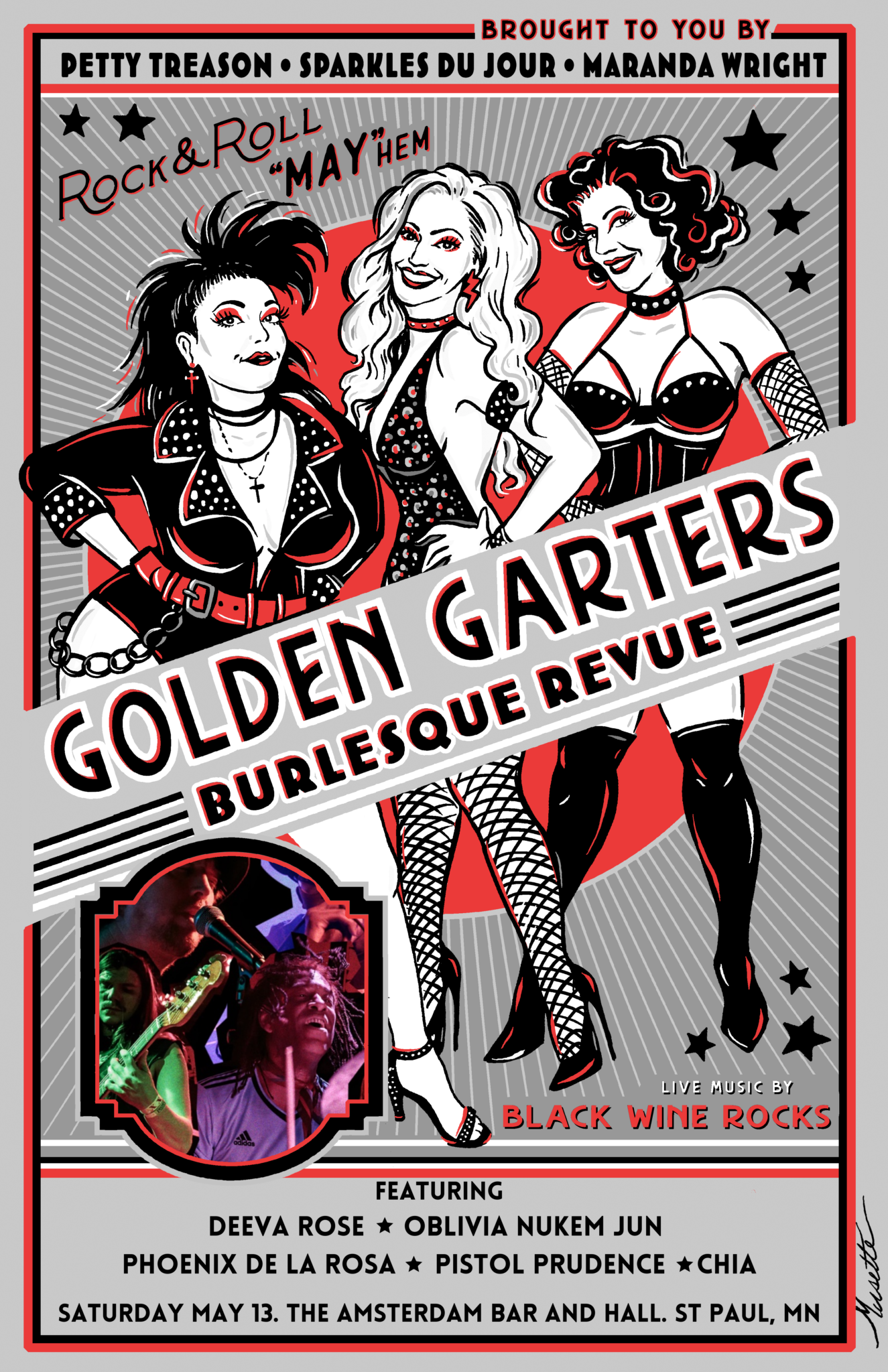 Amsterdam presents… Golden Garters Burlesque Revue - Amsterdam Bar and Hall