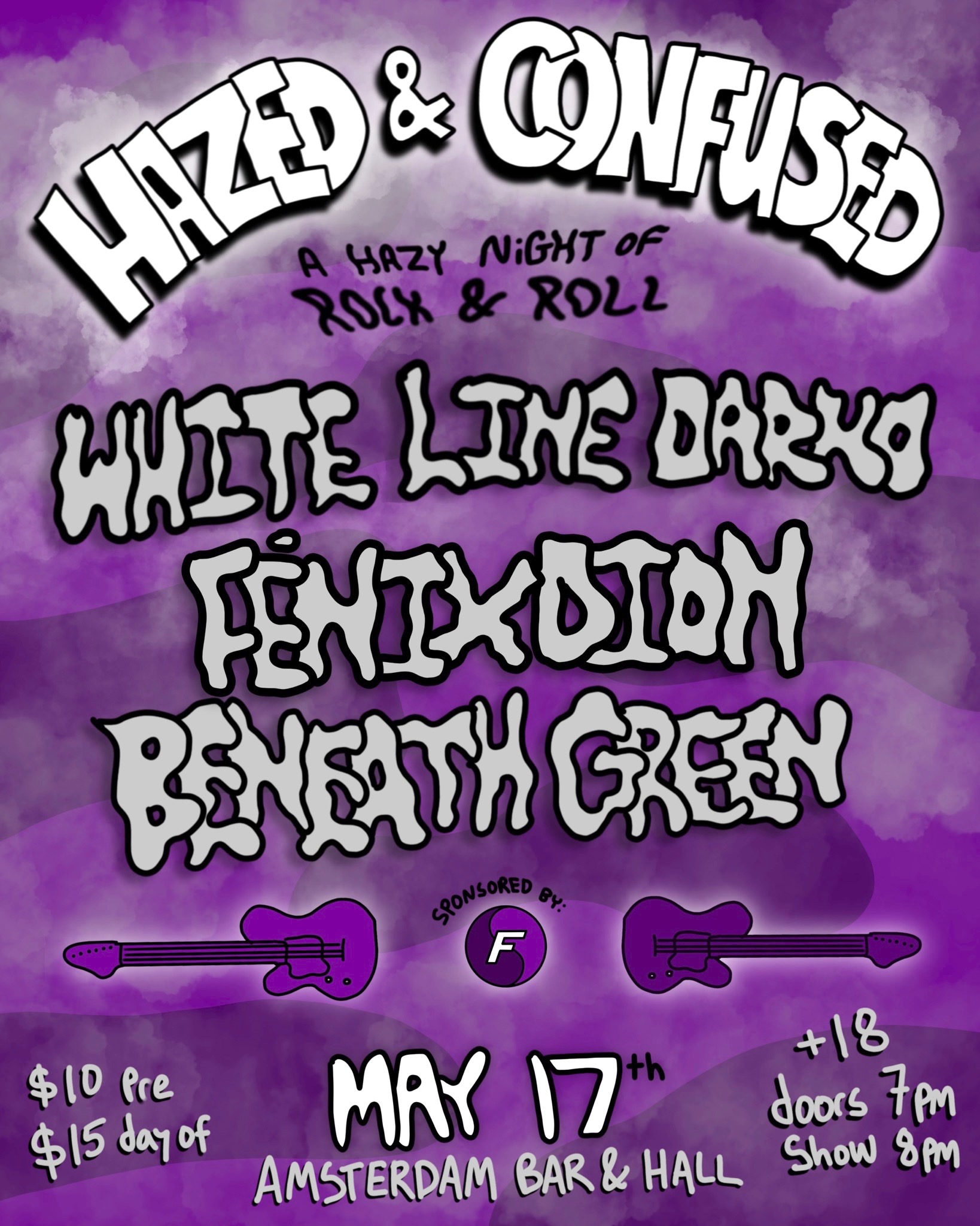 Amsterdam presents… Hazed and Confused: An evening of music and art ...