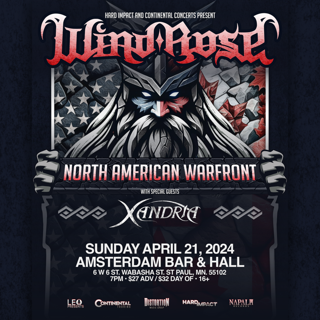 Leo Presents… WIND ROSE - North American Warfront Tour in Saint Paul ...