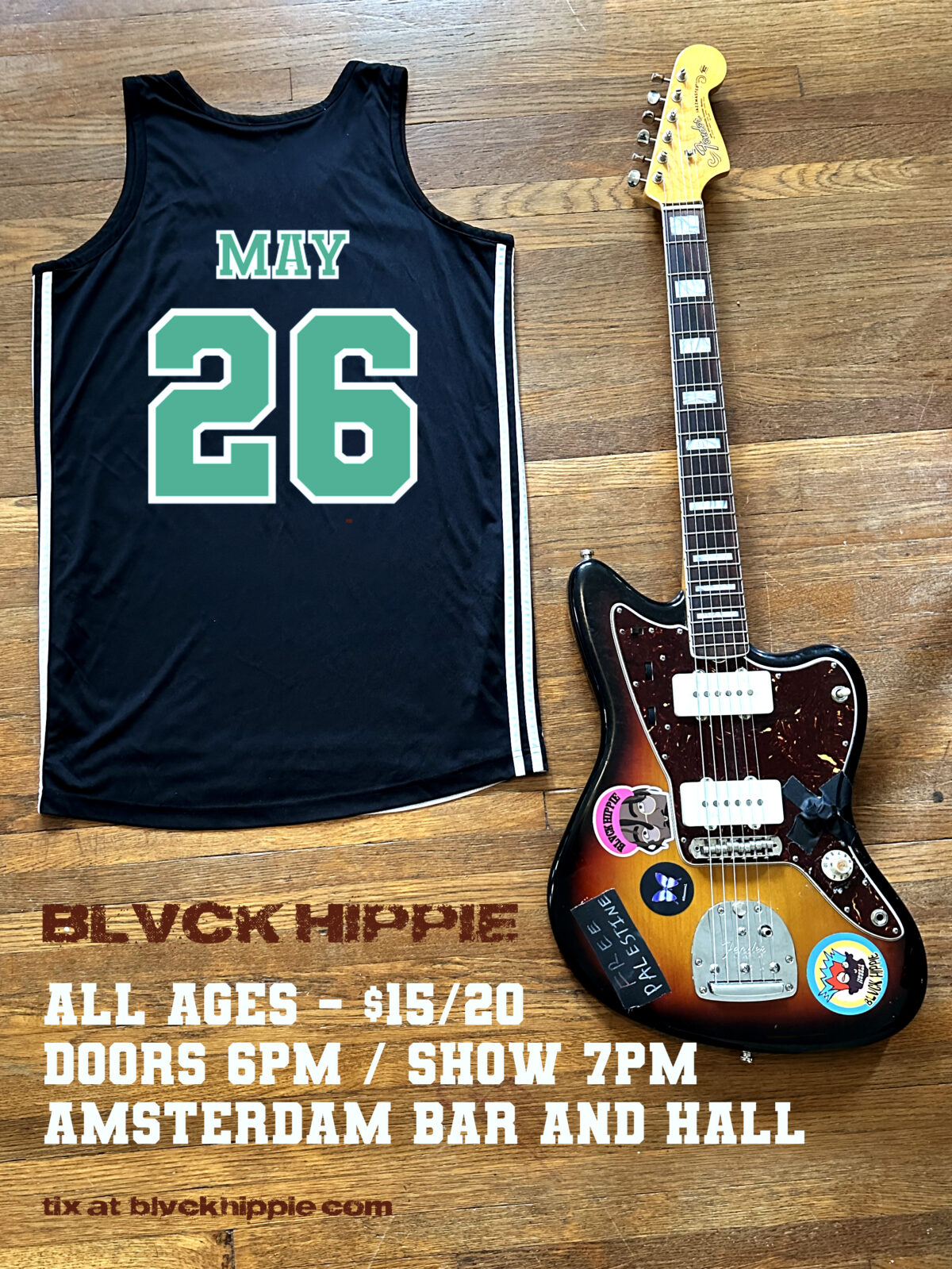 Amsterdam presents…. BLVCK HIPPIE - Amsterdam Bar and Hall
