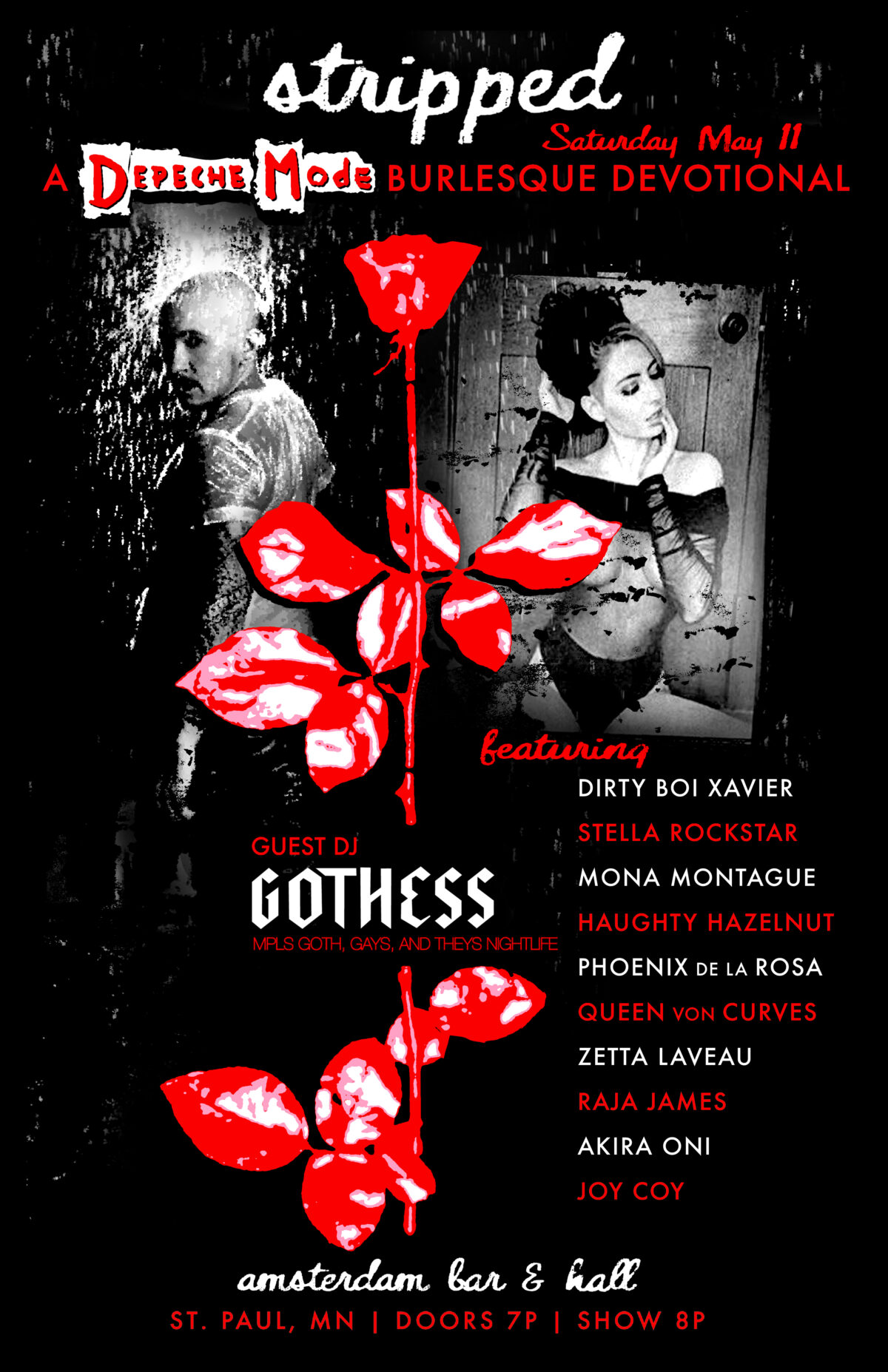 Amsterdam presents… STRIPPED: A Depeche Mode Burlesque Devotional ...