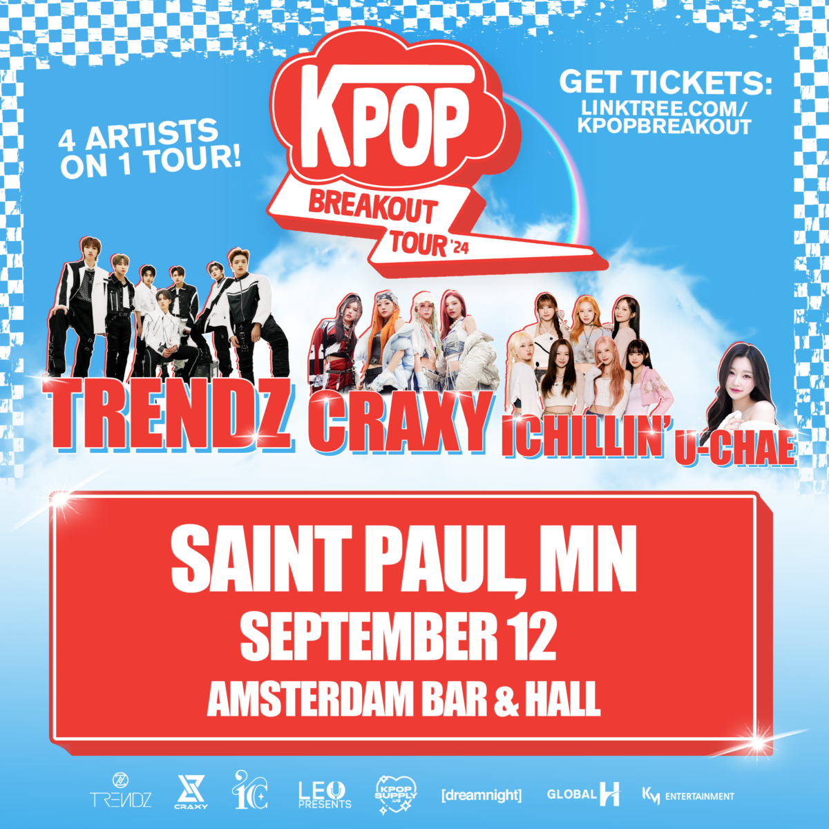 Leo Presents… KPOP BREAKOUT TOUR - Amsterdam Bar and Hall