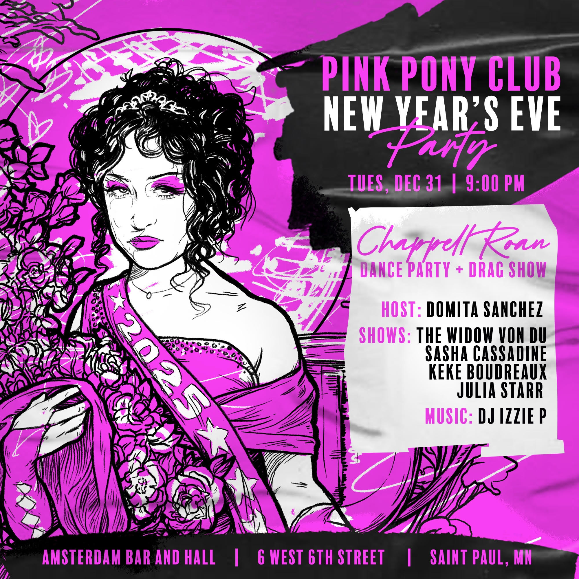 Flip Phone presents… Pink Pony Club New Years: Chappel Roan Dance Party ...