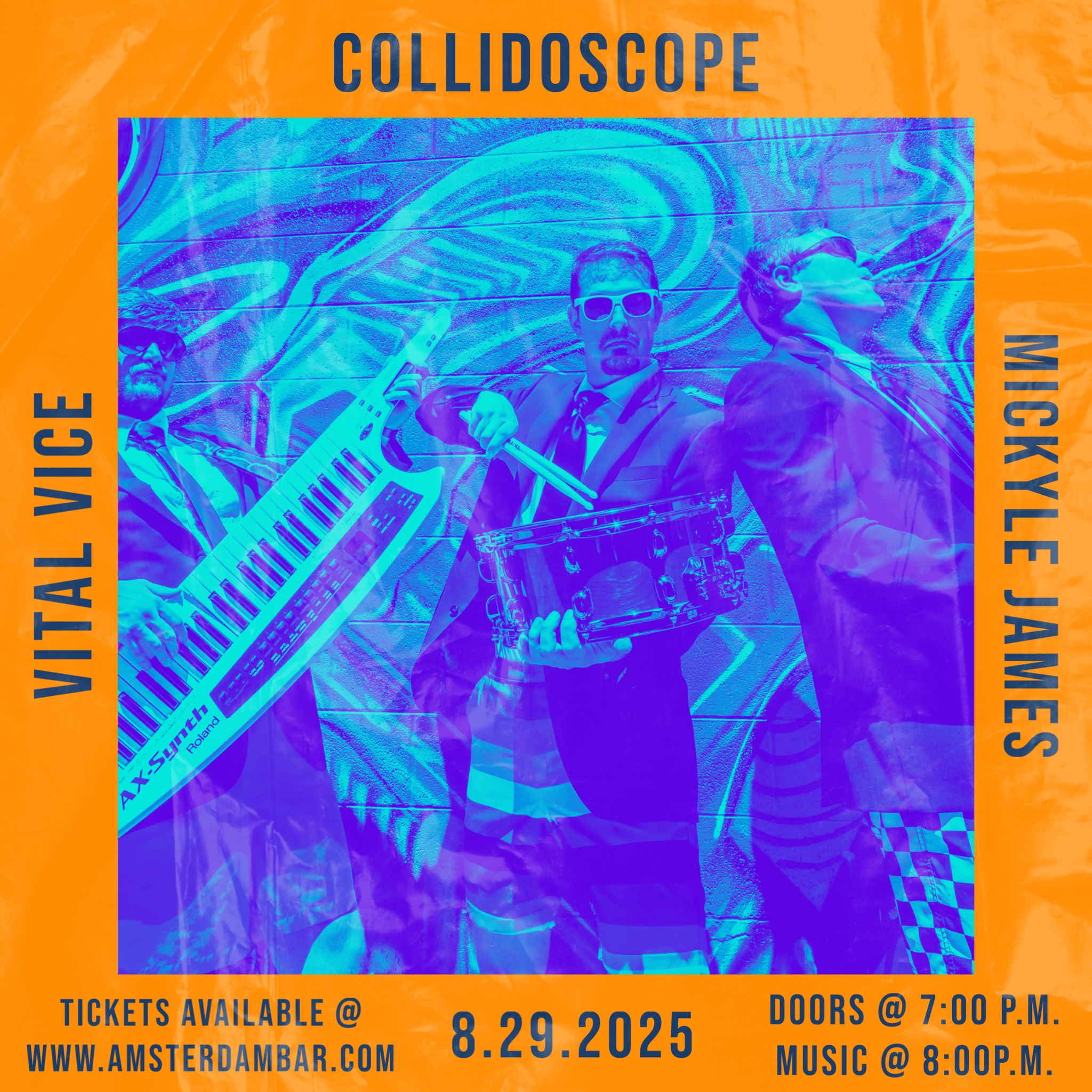 Amsterdam presents… Collidoscope | VITAL VICE | Mickyle James ...